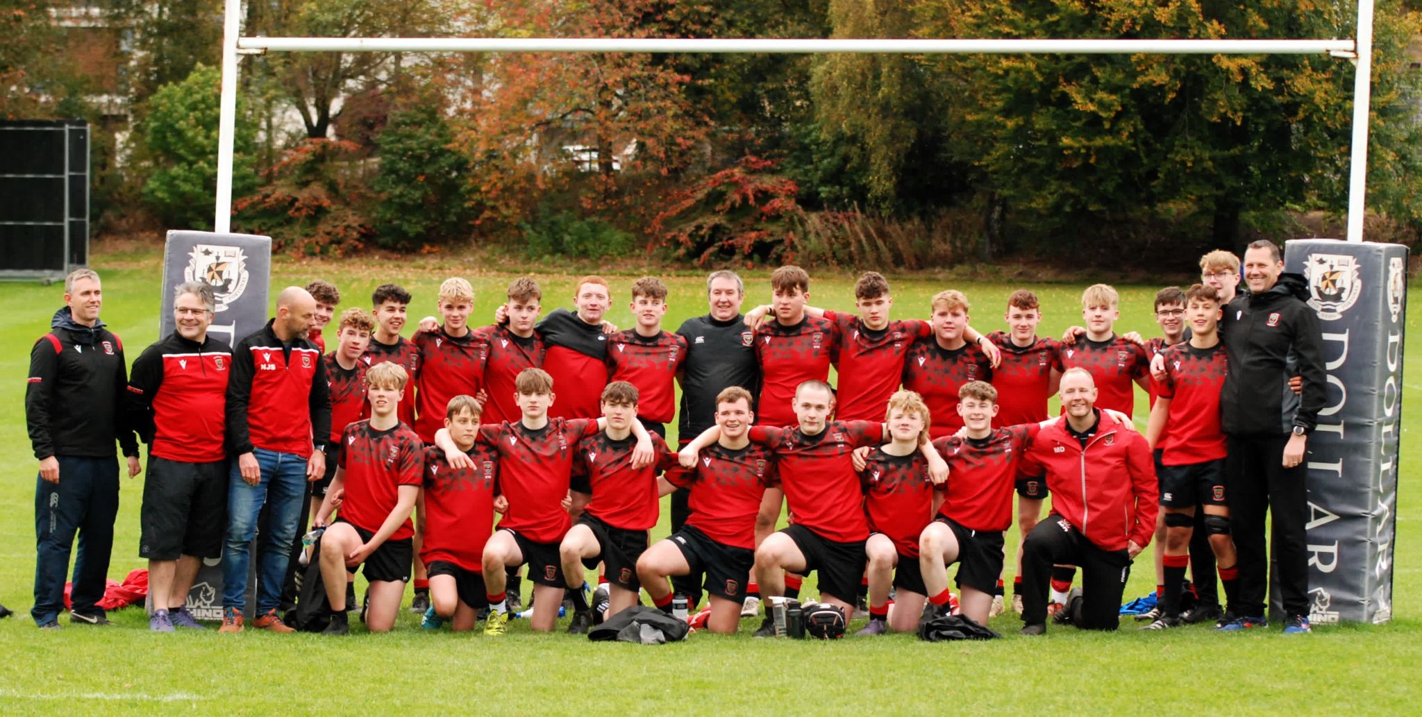 Reds U16 Team – Linlithgow Rugby Club