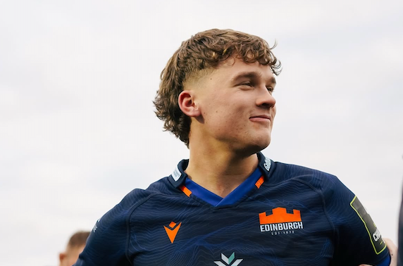 Strong pro-rugby debut for Lewis Wells – Linlithgow Rugby Club